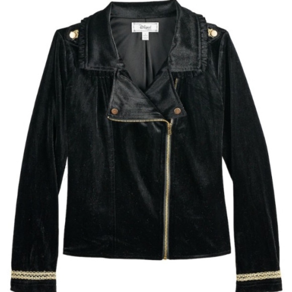 Disney | Jackets & Coats | Disney Dsigned The Nutcracker Velvet Moto ...